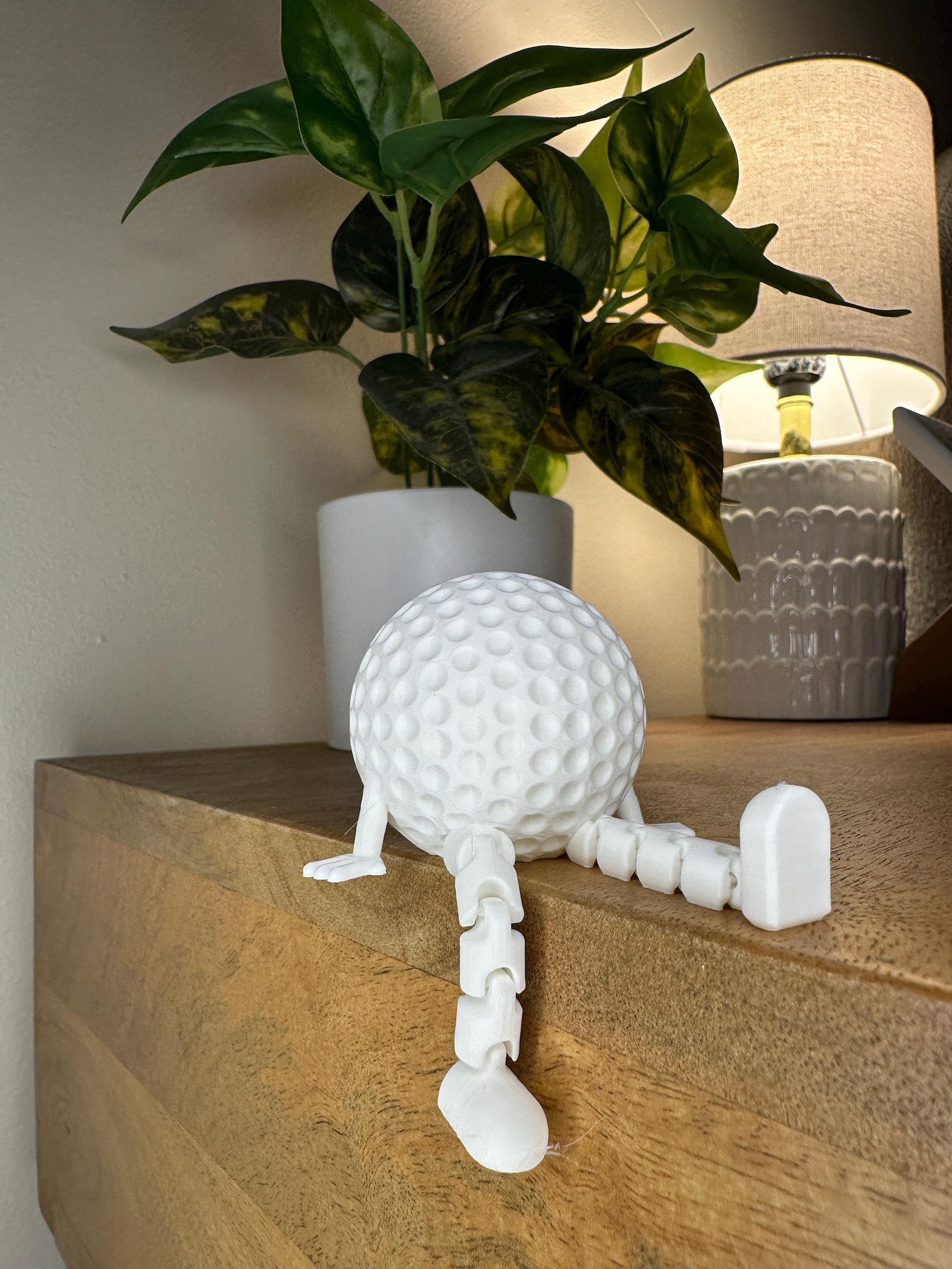 Golf Desk Decor - Golf Ball Buddy - Fun Golf Gift - 3D Printed - Etsy