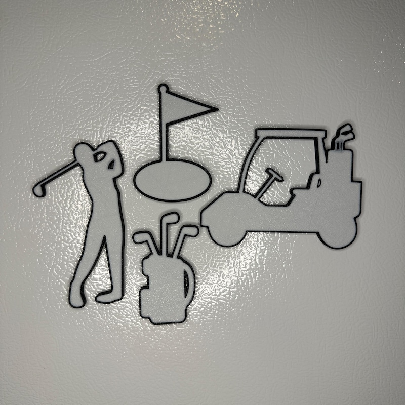 Golf Ball Fridge Magnets - Etsy