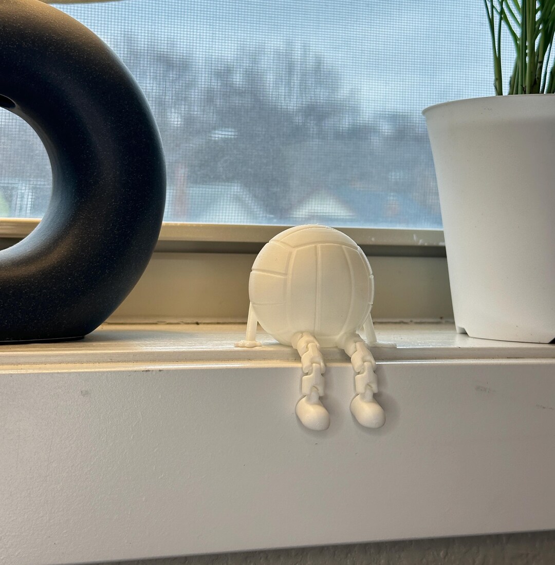 Volleyball Desk Decor - Volleyball Buddy - Fun Volleyball Gift - Etsy