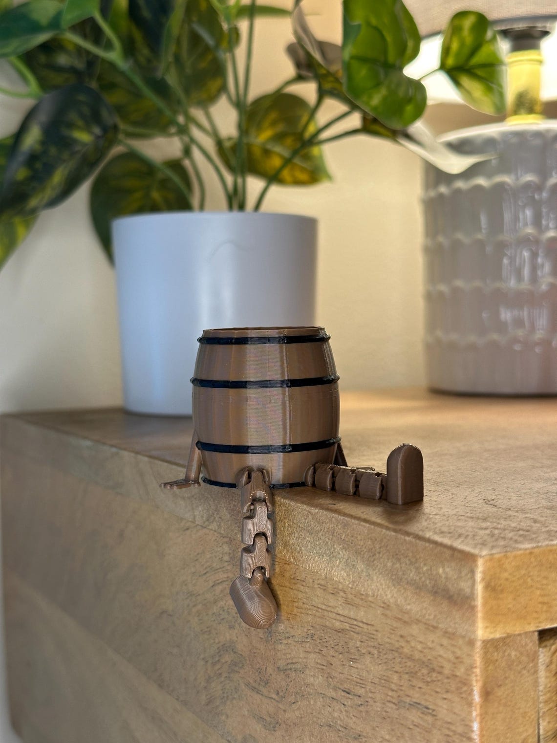 Bourbon Desk Decor - Barrel Buddy - Fun Bourbon Gift - Bourbon Lover ...