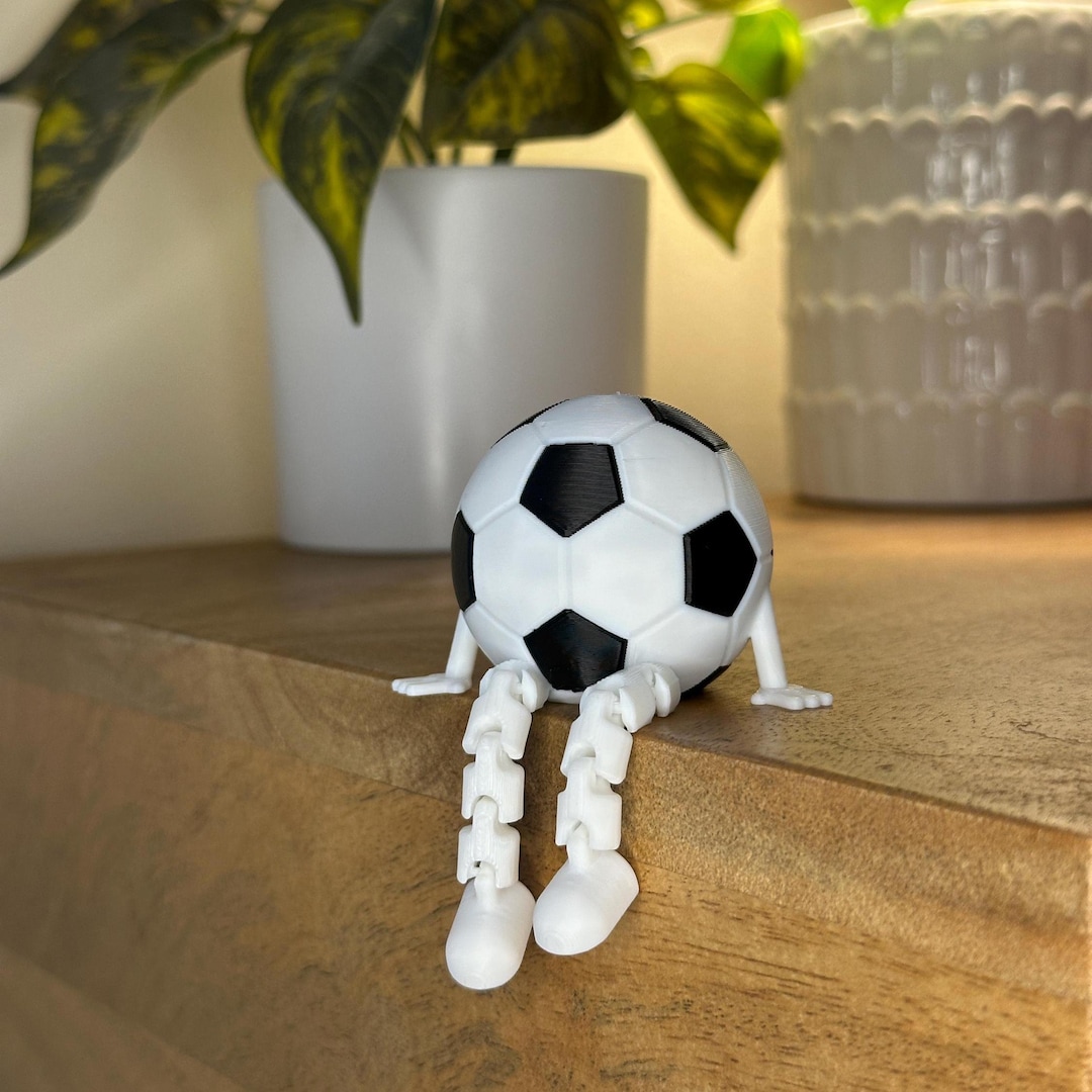 Soccer Desk Decor - Soccer Ball Buddy - Fun Soccer Gift - Sports Gift ...