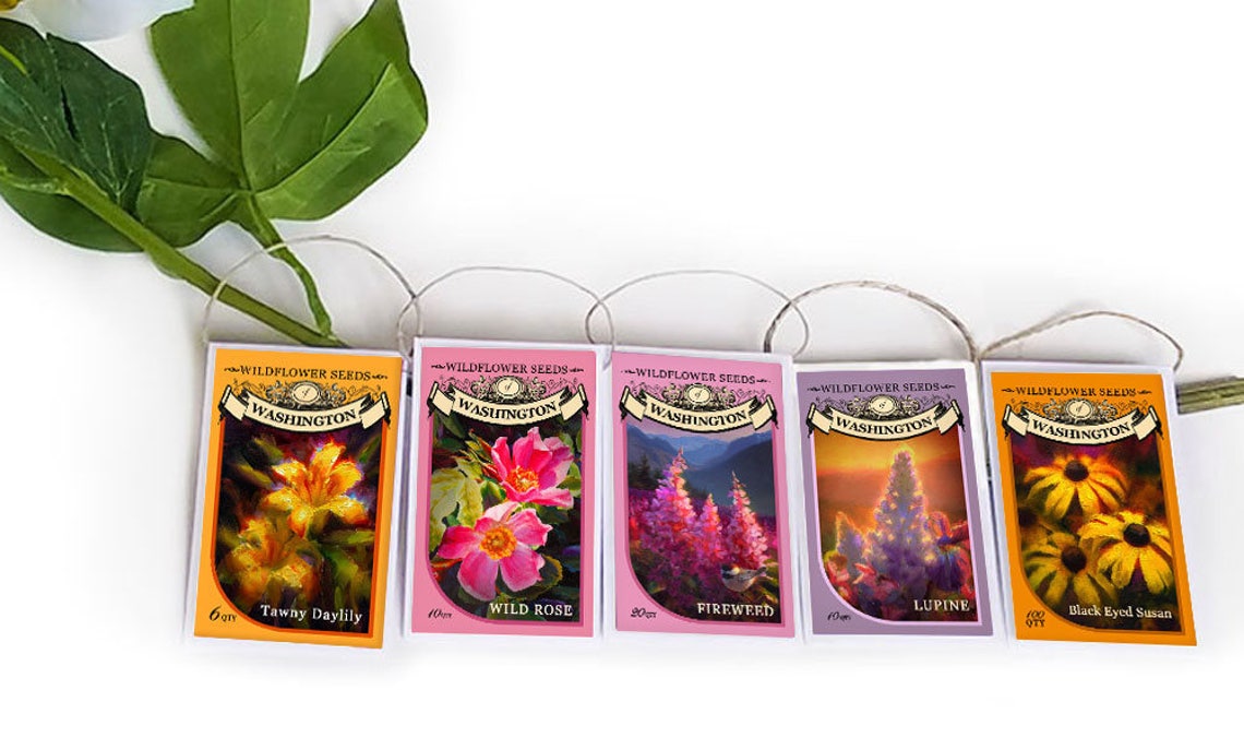 Tawny Daylily-tiger Lilies-seed Packets-wedding - Etsy