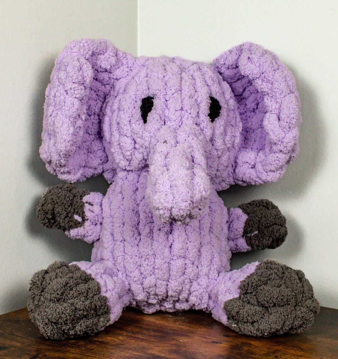 Elephant Stuffie - Etsy