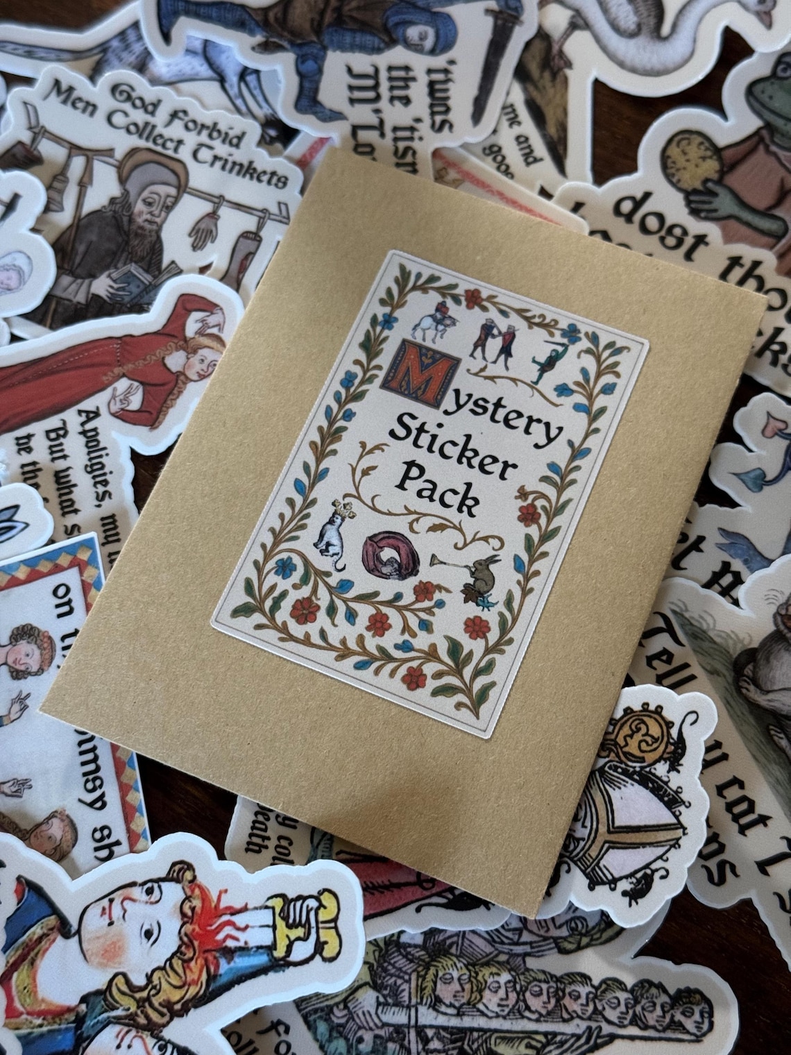 Medieval Meme Sticker Pack | Mystery Pack, Meme Sticker, Medieval ...
