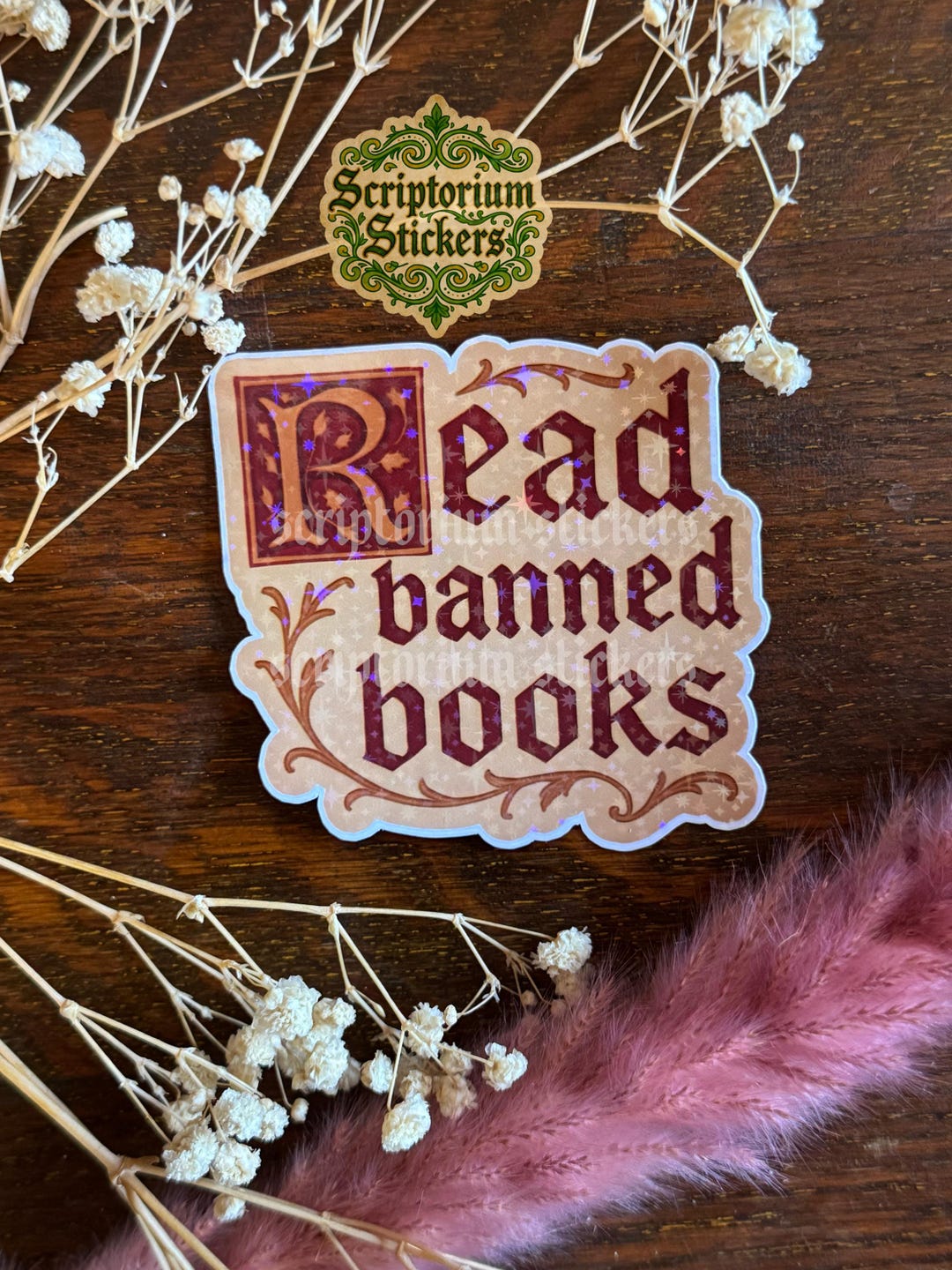 Read Banned Books Medieval Sticker | Anti Trump, Meme Sticker, Unique ...