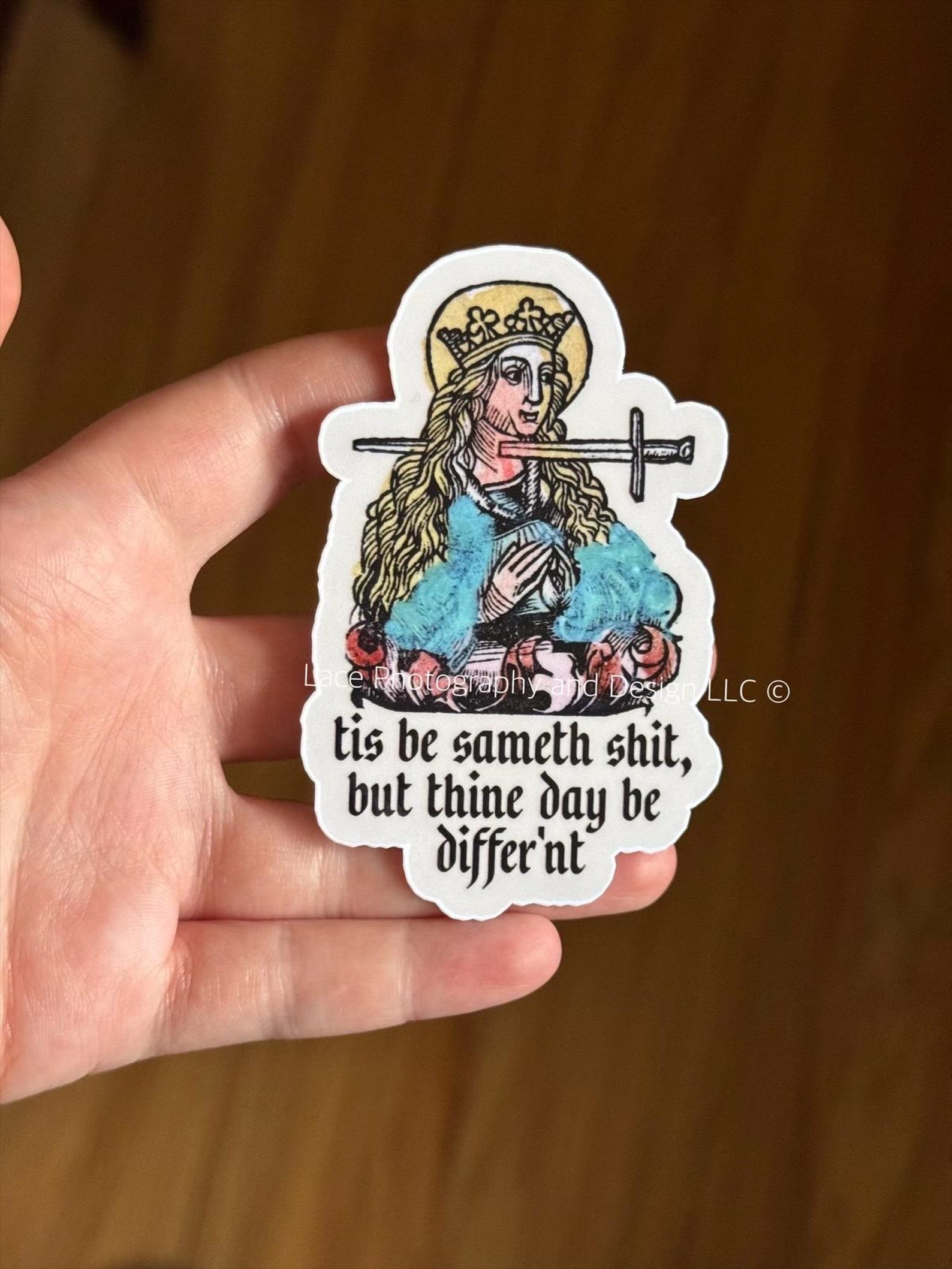 Same Shit Different Day Medieval Meme Sticker | Unique Gift, Medieval ...