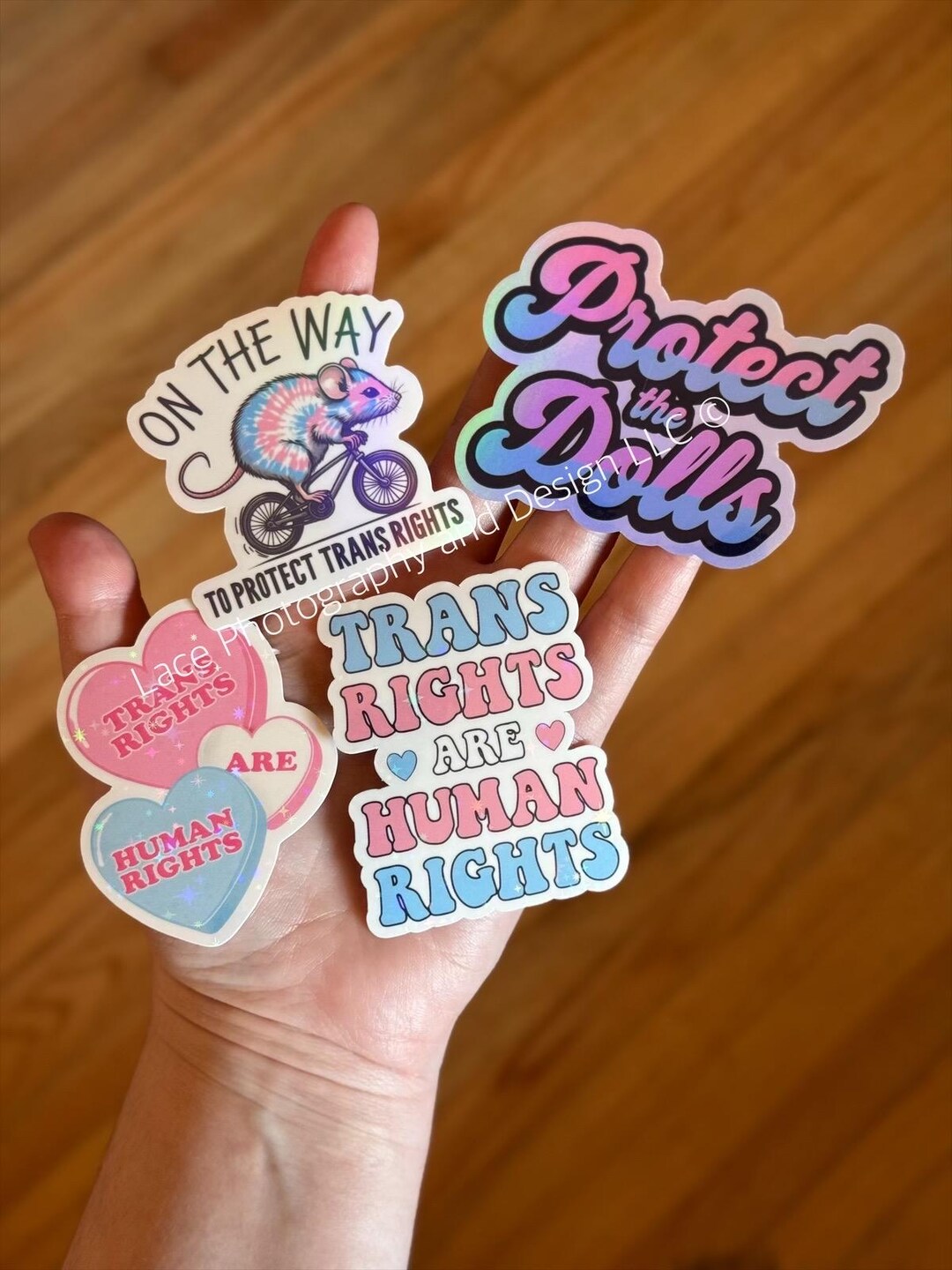 Trans Rights Are Human Rights Stickers, Protect the Dolls Sticker ...