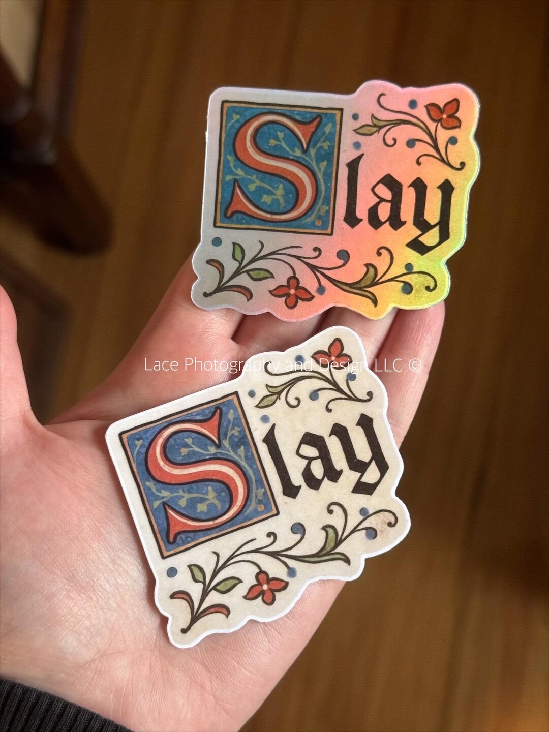 Slay Medieval Illuminated Manuscript Sticker | Meme Sticker, Unique ...