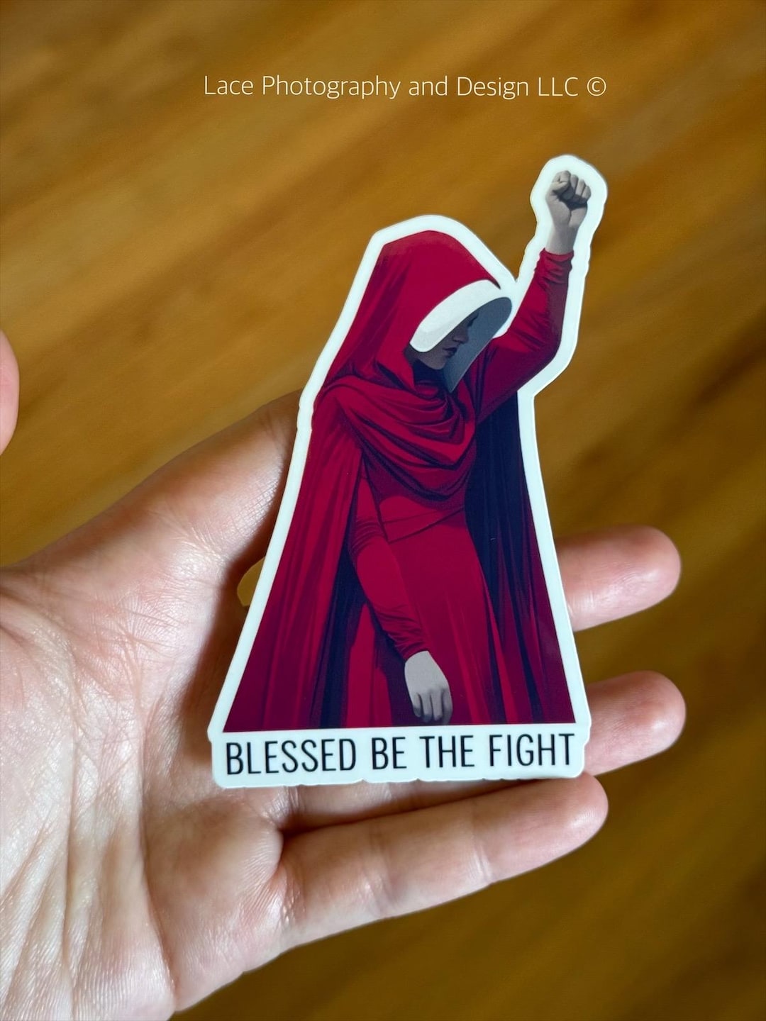 Blessed Be the Fight Handmaid's Tale Sticker | Anti Trump Stickers ...