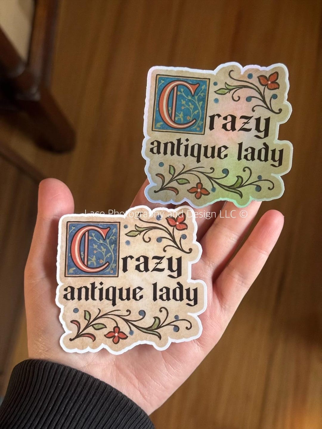 Crazy Antique Lady Sticker | Meme Sticker, Unique Gift, Medieval Meme ...