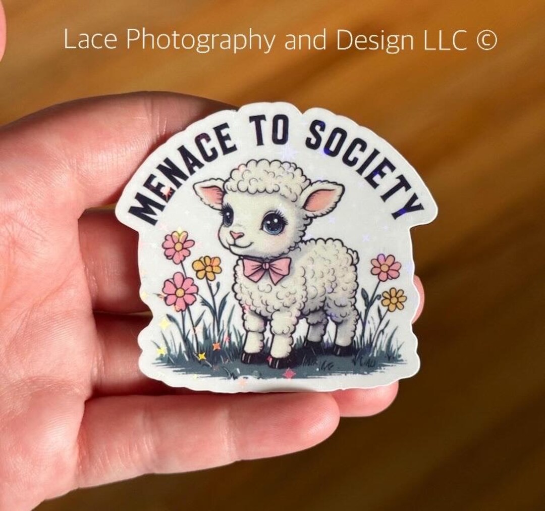 Menace to Society Sticker | Anti Trump, Feminism, Empowerment, Equality ...