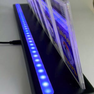 Backlit LED Stand for Collectible Cards, Supports Psa/sgc/top Loaders ...