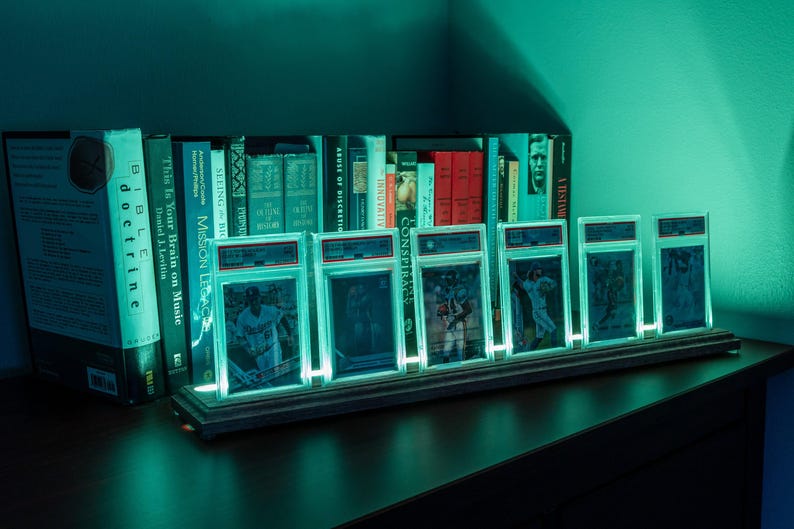 Backlit LED Stand for Collectible Cards, Supports Psa/sgc/top Loaders ...