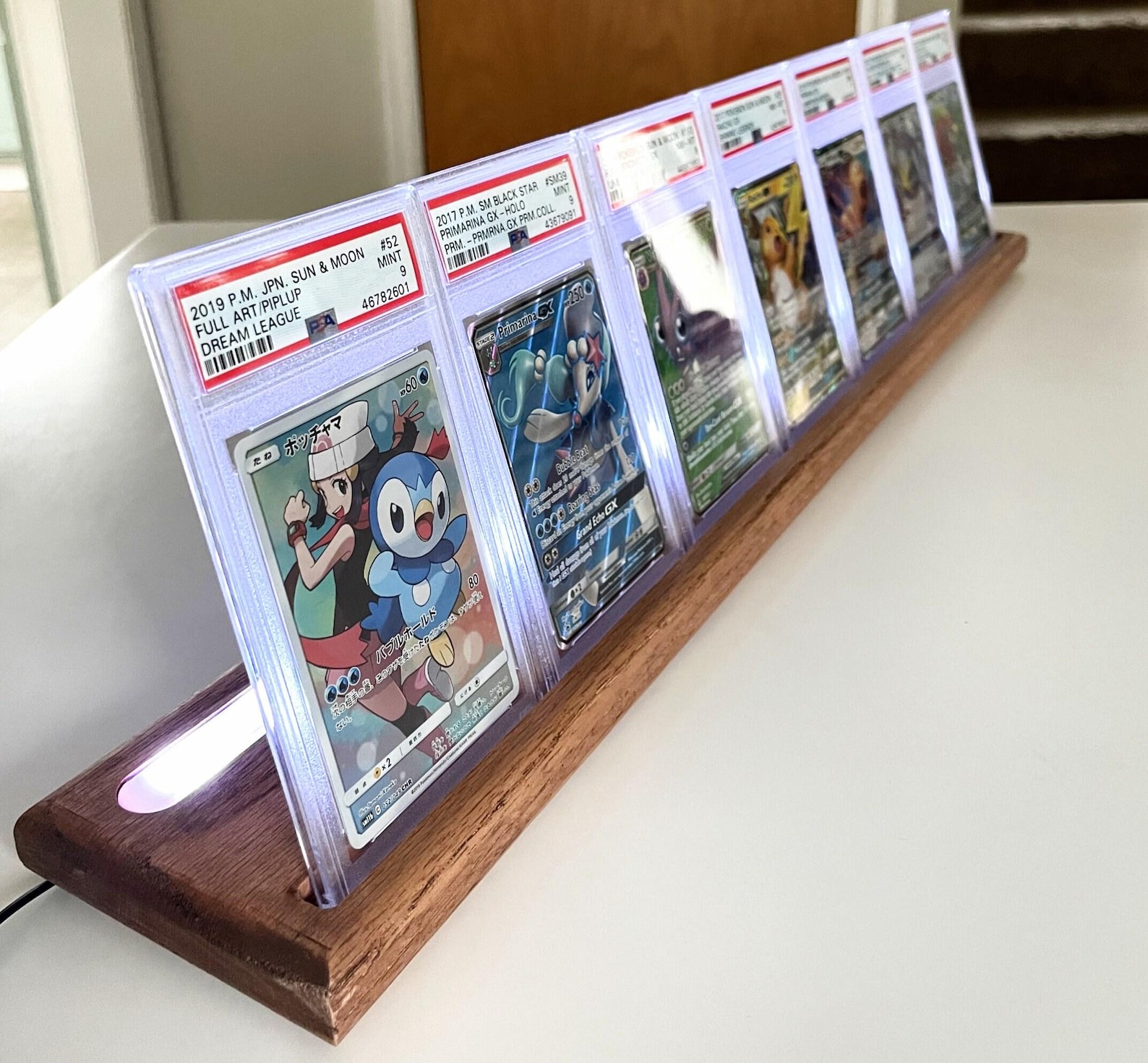 Backlit LED Stand for Collectible Cards, Supports Psa/sgc/top Loaders ...