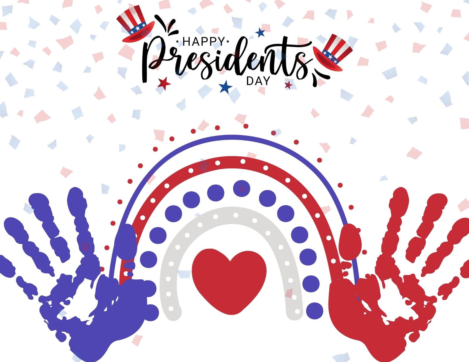 Presidents Day Handprint Craft - Etsy