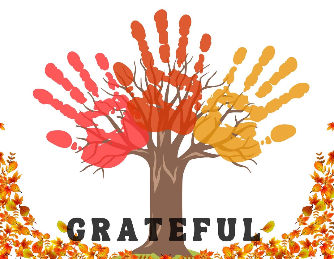 Thanksgiving Handprint Craft - Etsy
