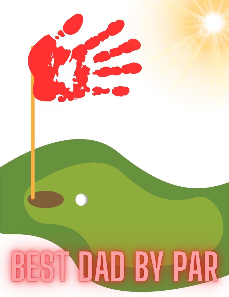 Father's Day Handprint Craft - Etsy