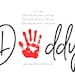 Father's Day Handprint Craft - Etsy