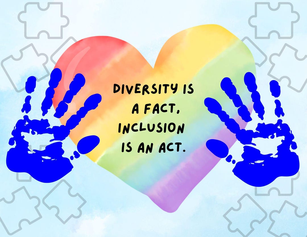 Autism Awareness Craft - Etsy