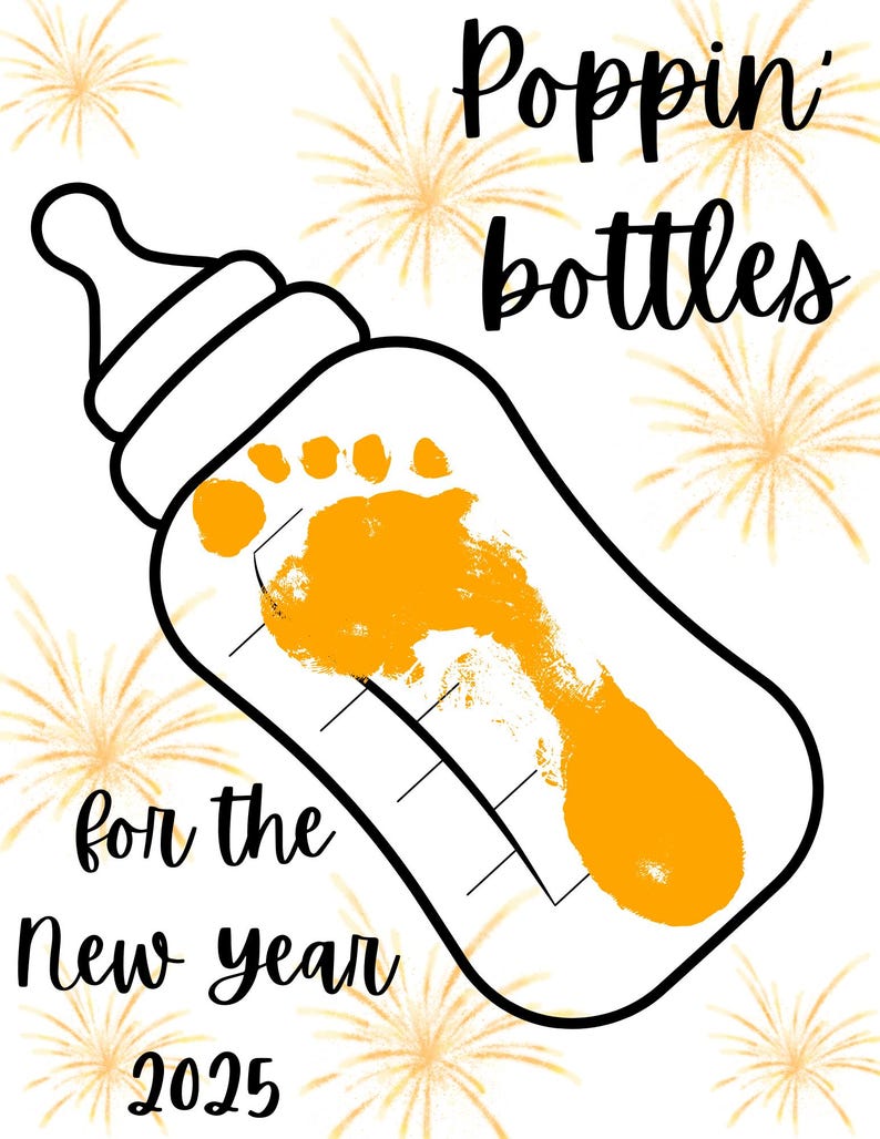 Poppin Bottles in 2025 Footprint Craft - Etsy