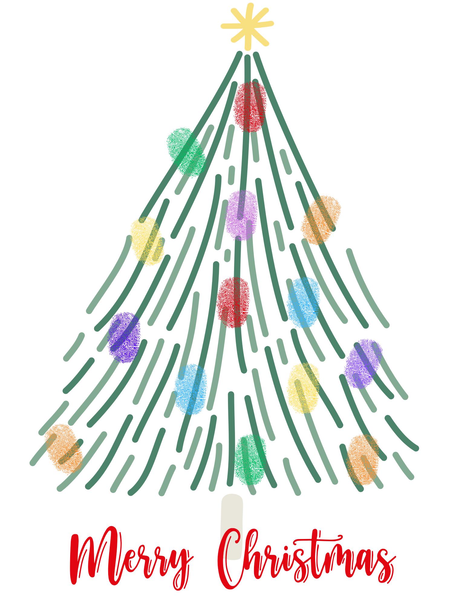 Christmas Handprint Craft - Etsy