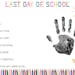Last Day of School / Graduation Handprint Craft - Etsy