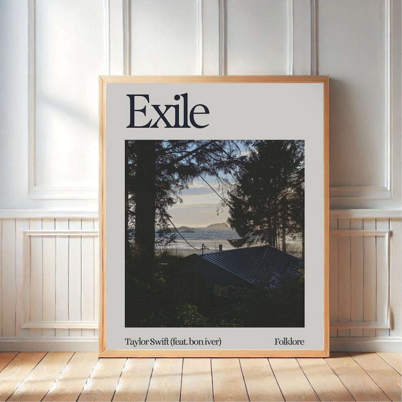 Exile Taylor Swift Print: Folklore Album Art (digital Download) - Etsy