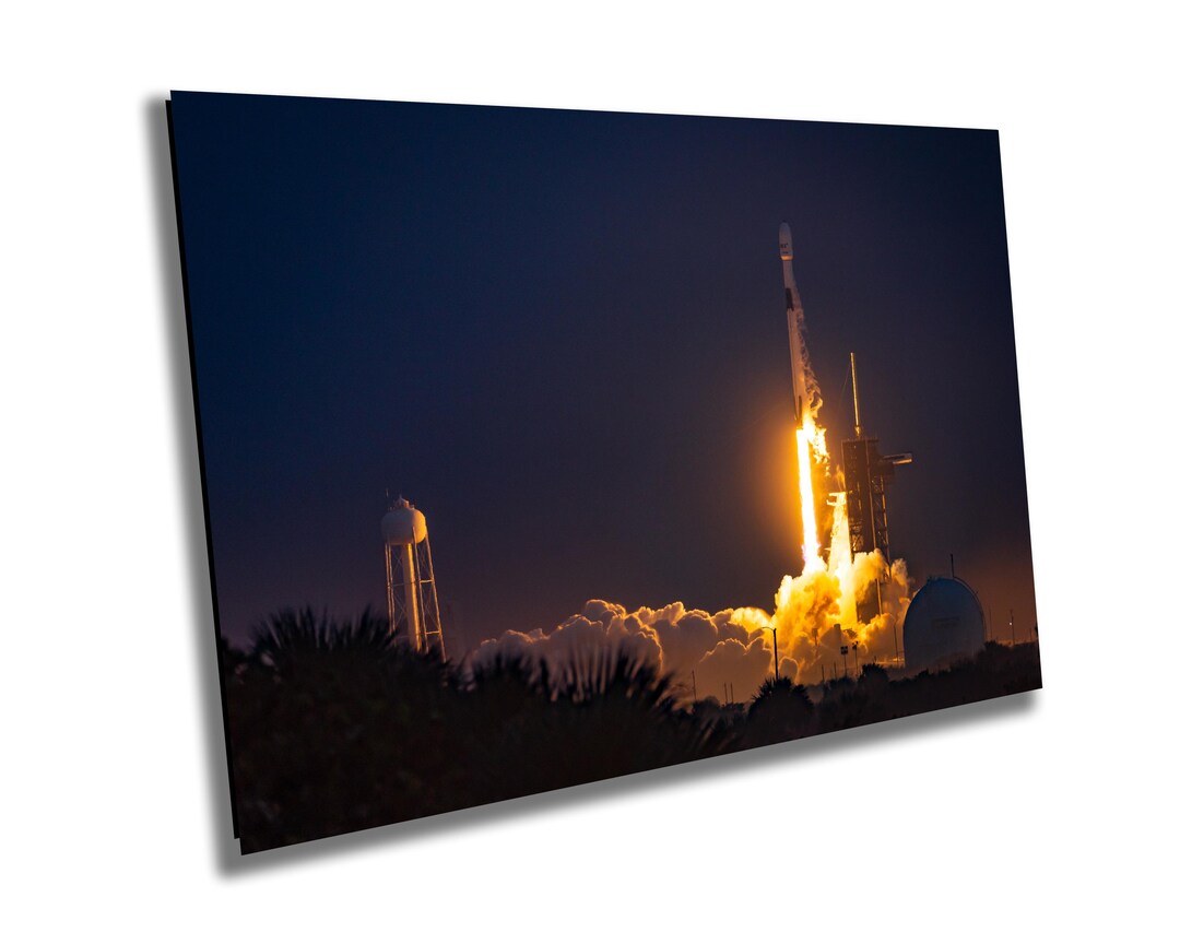 Spacex Falcon 9 Sunset Launch - O3b Mpower 7 & 8 - Print/canvas/acrylic ...
