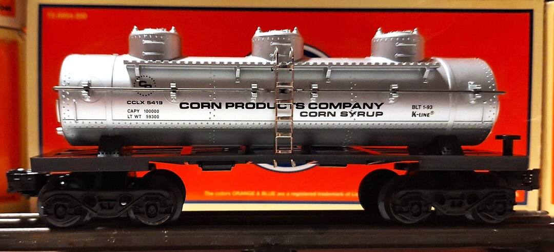 K-line O/O27 Gauge "corn Products" Triple Dome Tank Car - Etsy