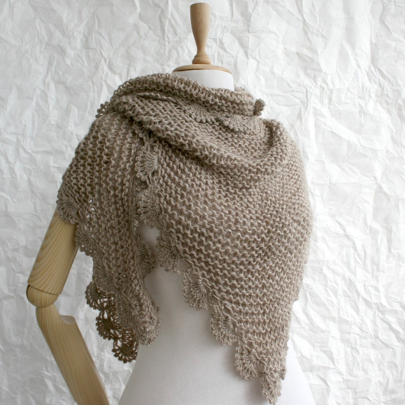 Knit Wrap Shawl - Etsy