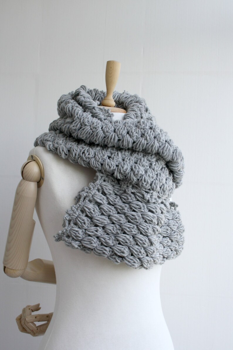 Infinity Loop Circle Scarf Gray for Her for Women and Gift Under 60 - Etsy