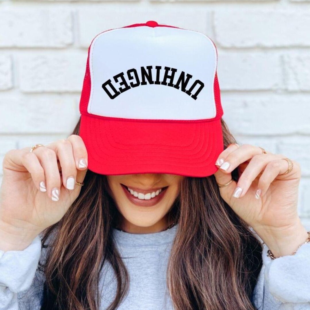 Unhinged Hat for Funny Unhinged Gift for Mom Funny Trucker Hat for ...