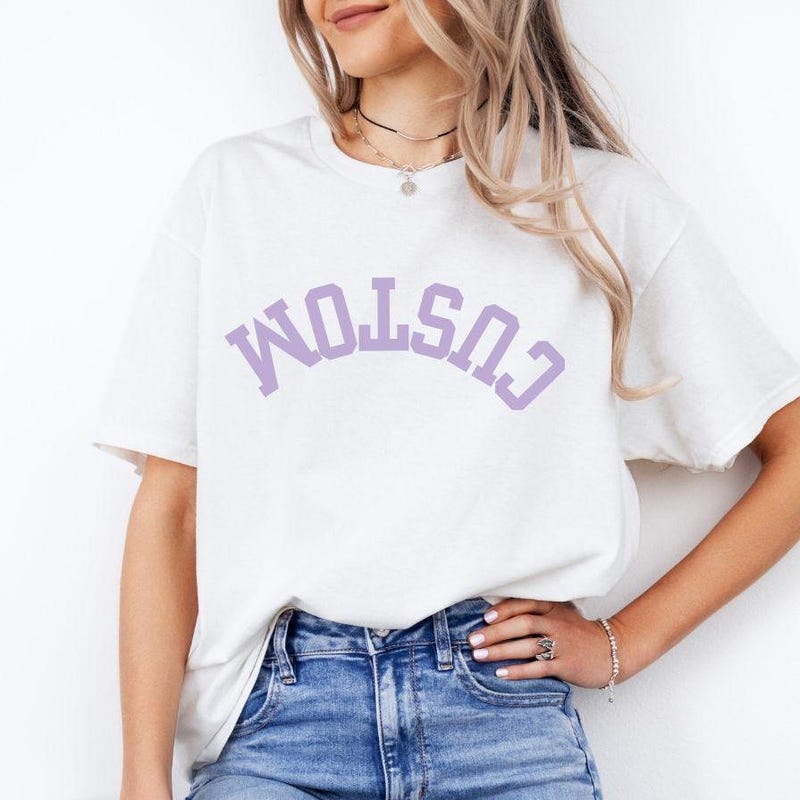 Down Upside Tee - Etsy