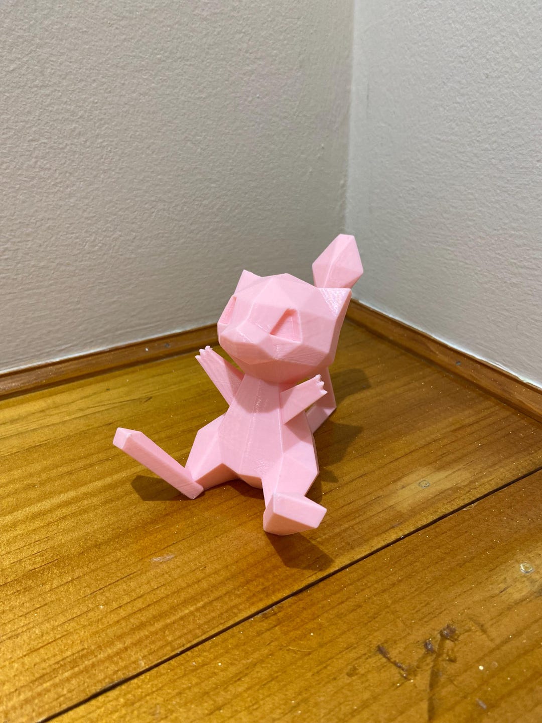 Mew 3d-printed Low Poly Pokemon Model - Etsy