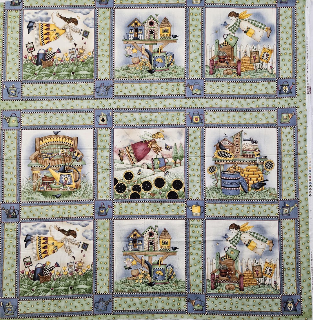 Debbie Mumm, Mumms the Word, Fabric Panel. - Etsy