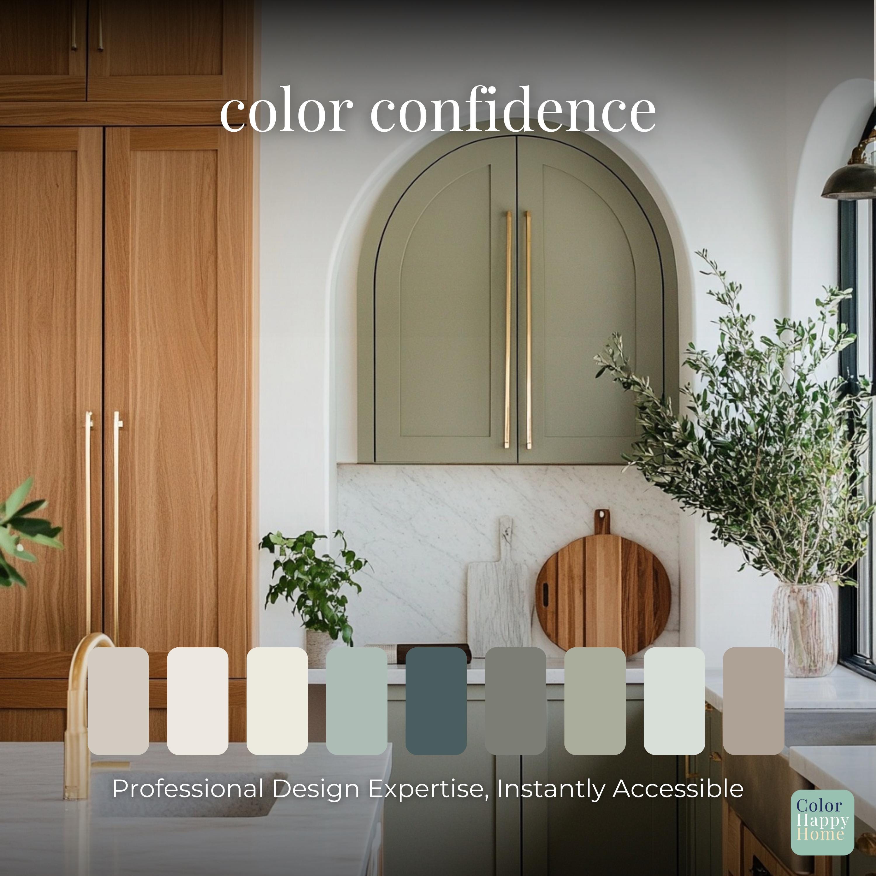 Willow Tree: Sherwin Williams | Home Paint Color Palette Guide (digital ...