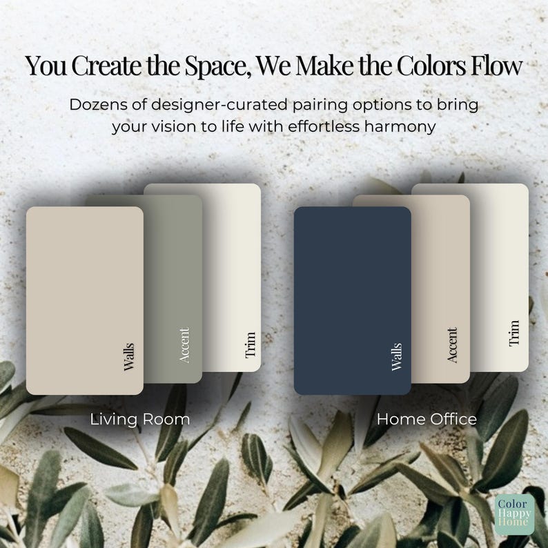 Balanced Bliss: Paint Color Palette Guide | Home Painting | Whole House ...