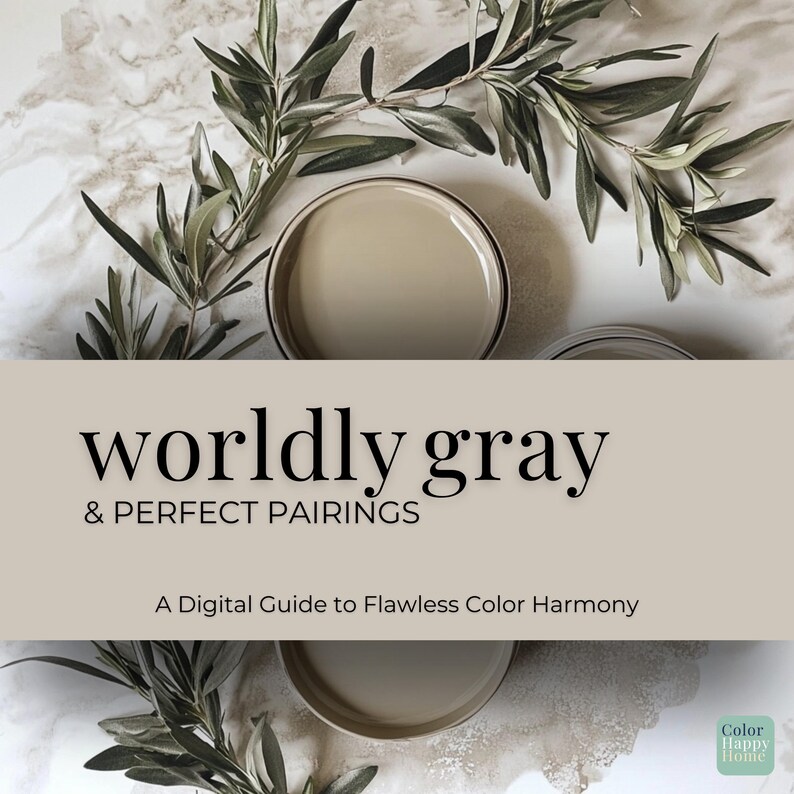 Sherwin Williams Worldly Gray & Perfect Pairings: A Color Palette Guide ...