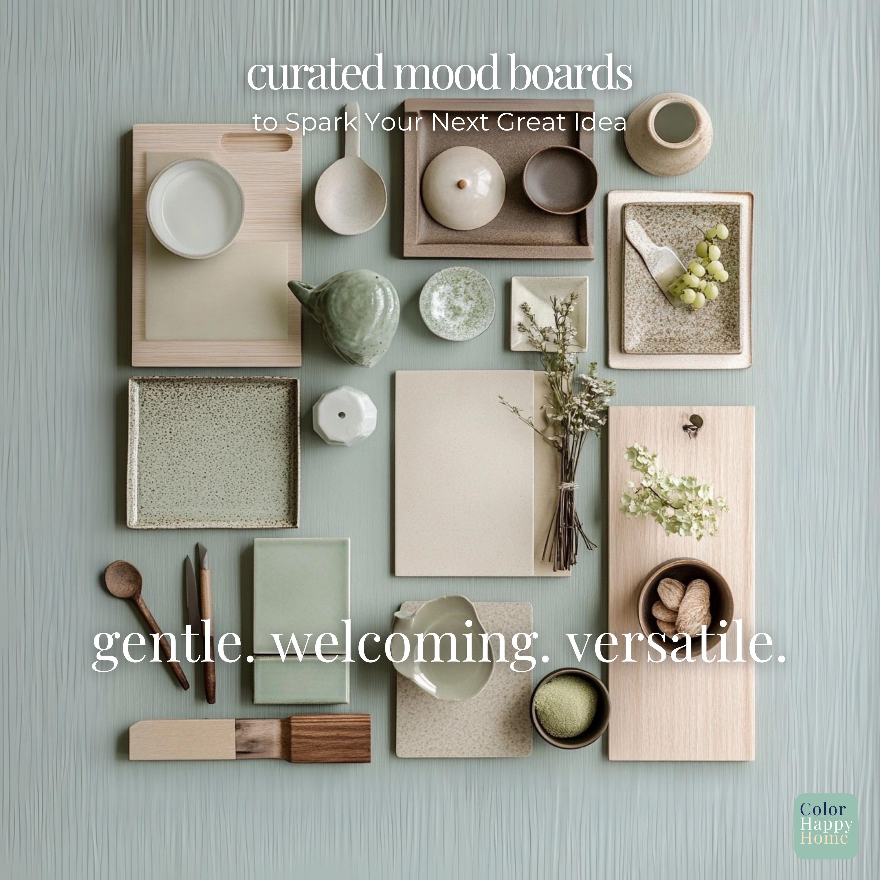 Willow Tree: Sherwin Williams | Home Paint Color Palette Guide (digital ...