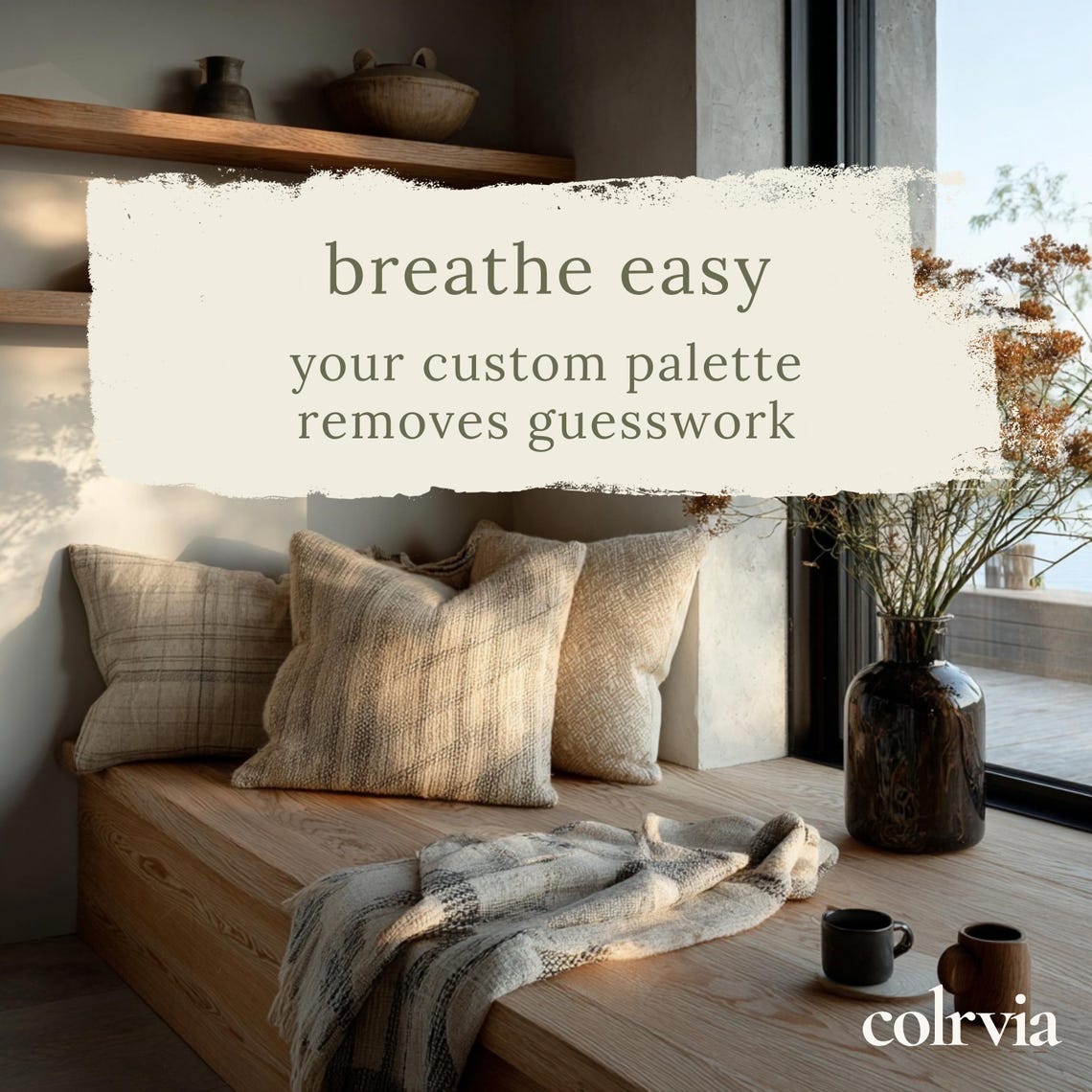 Whole Home Custom Paint Color Palette – Complete House Color Story Kit ...