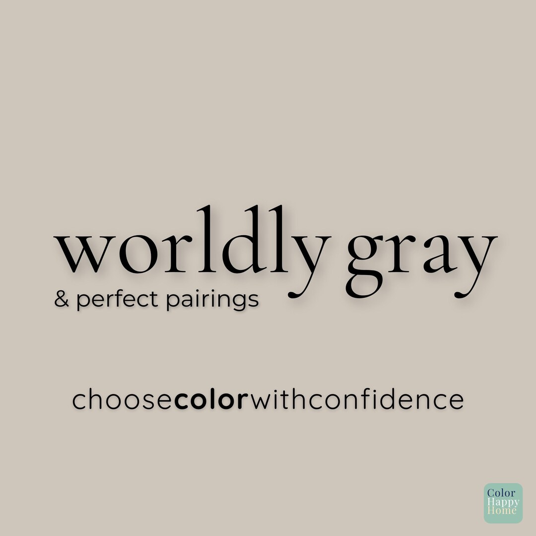 Worldly Gray Color Palette Guide: 11 Sherwin-williams Paint Colors ...