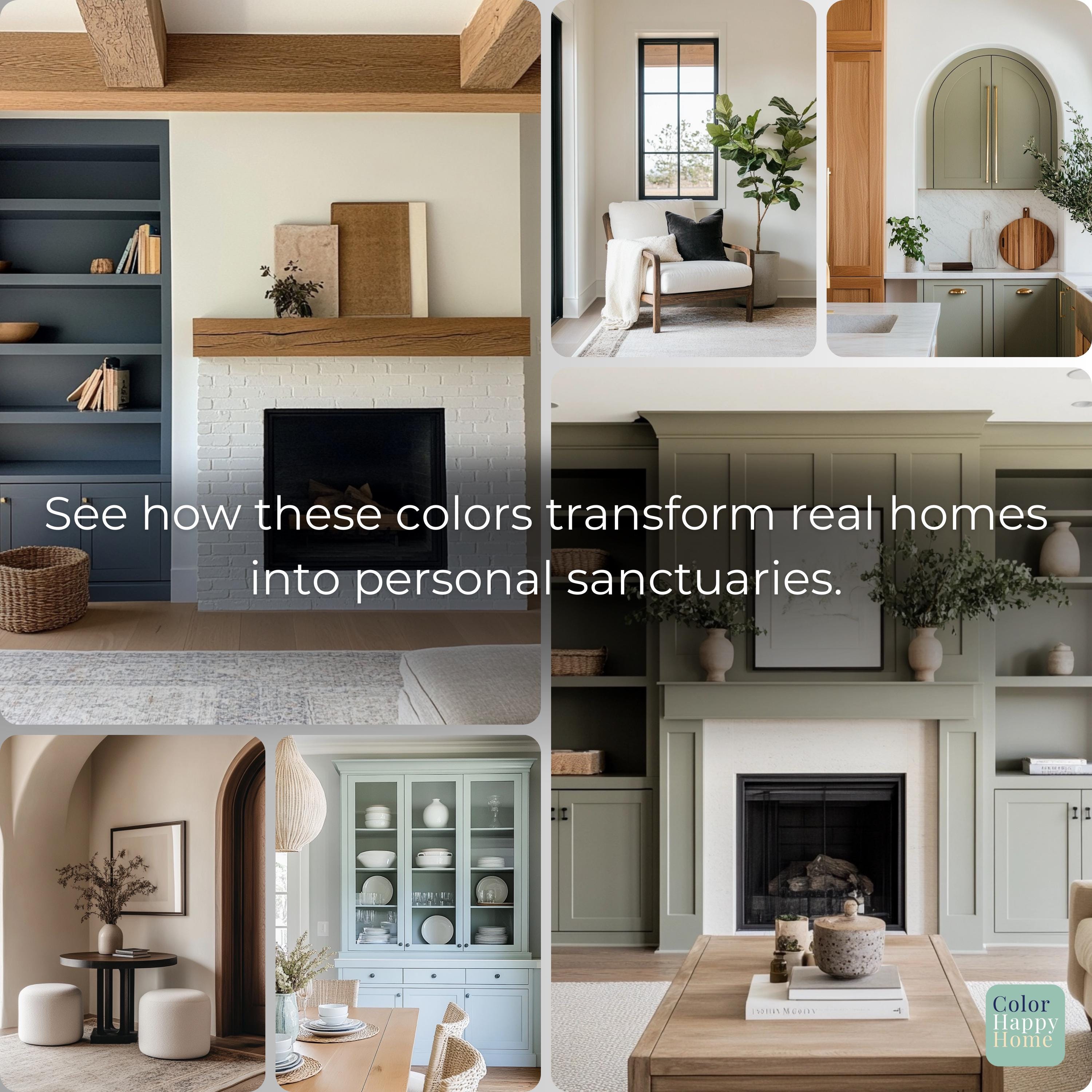 Willow Tree: Sherwin Williams | Home Paint Color Palette Guide (digital ...