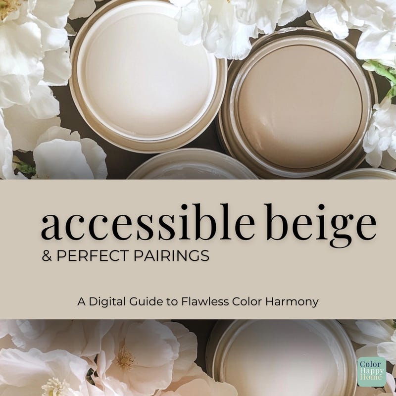 Accessible Beige Color Palette - Etsy