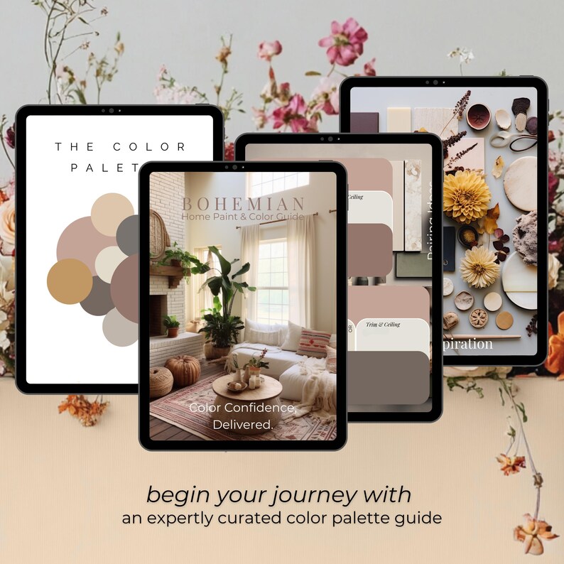 Bohemian Paint Color Palette Guide | Home Painting | Whole House ...