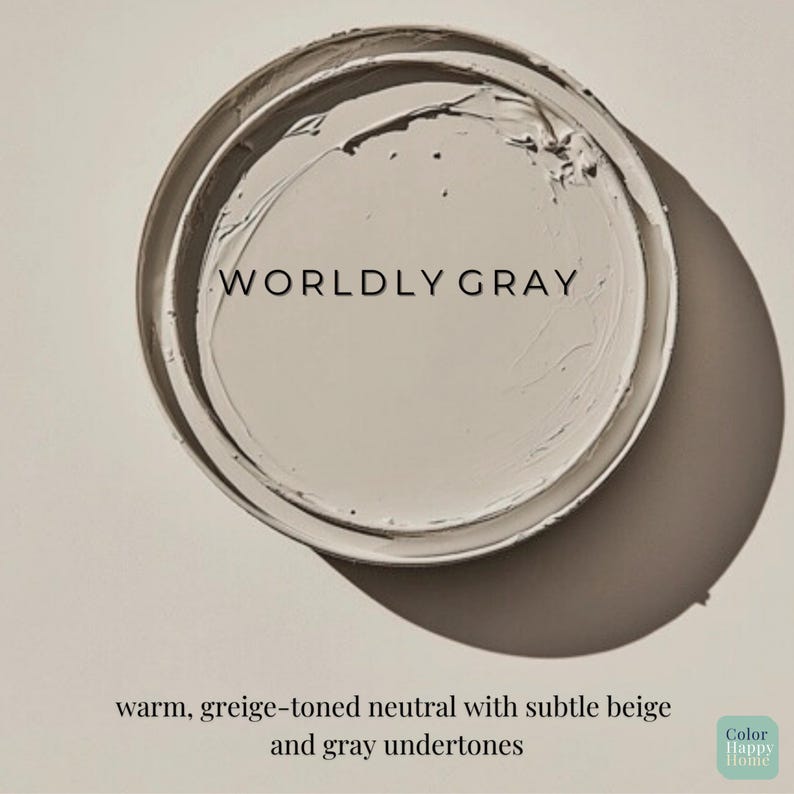 Worldly Gray: Sherwin Williams | Home Paint Palette Guide (digital ...