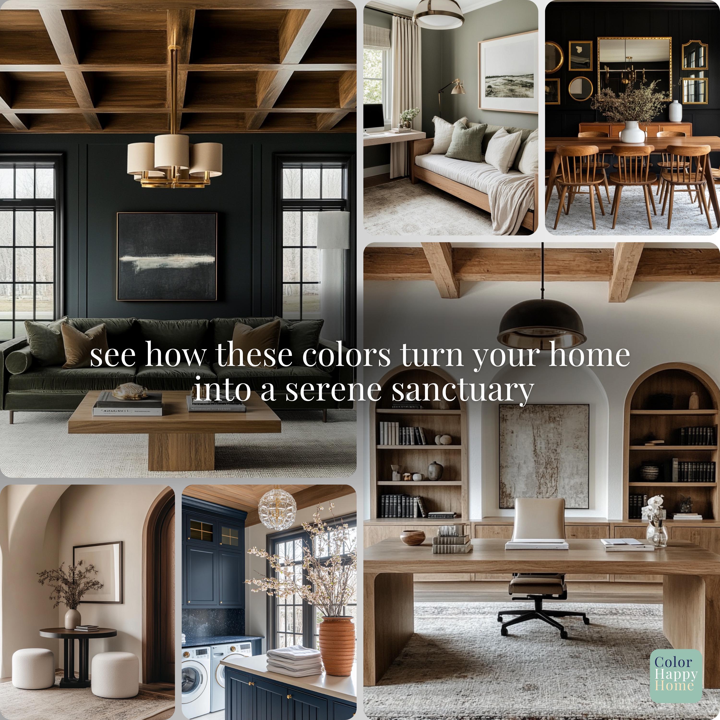 Balanced Bliss: Paint Color Palette Guide | Home Painting | Whole House ...