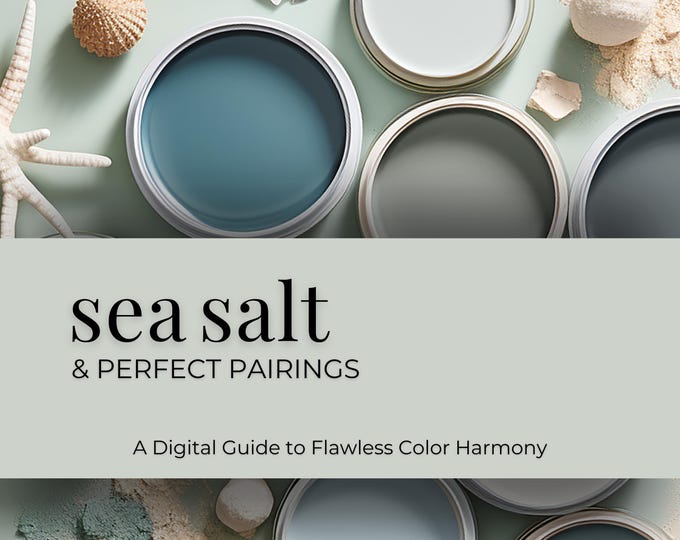 Sherwin Williams Sea Salt Color Palette, Calm Color Palette, Coastal ...