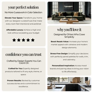 Balanced Bliss Paint Color Palette Guide | Home Painting | Whole House ...