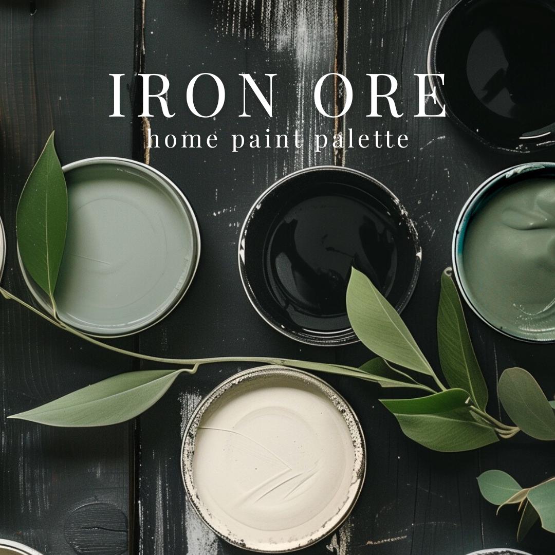 Iron Ore: Sherwin Williams | Home Paint Color Palette Guide (digital ...