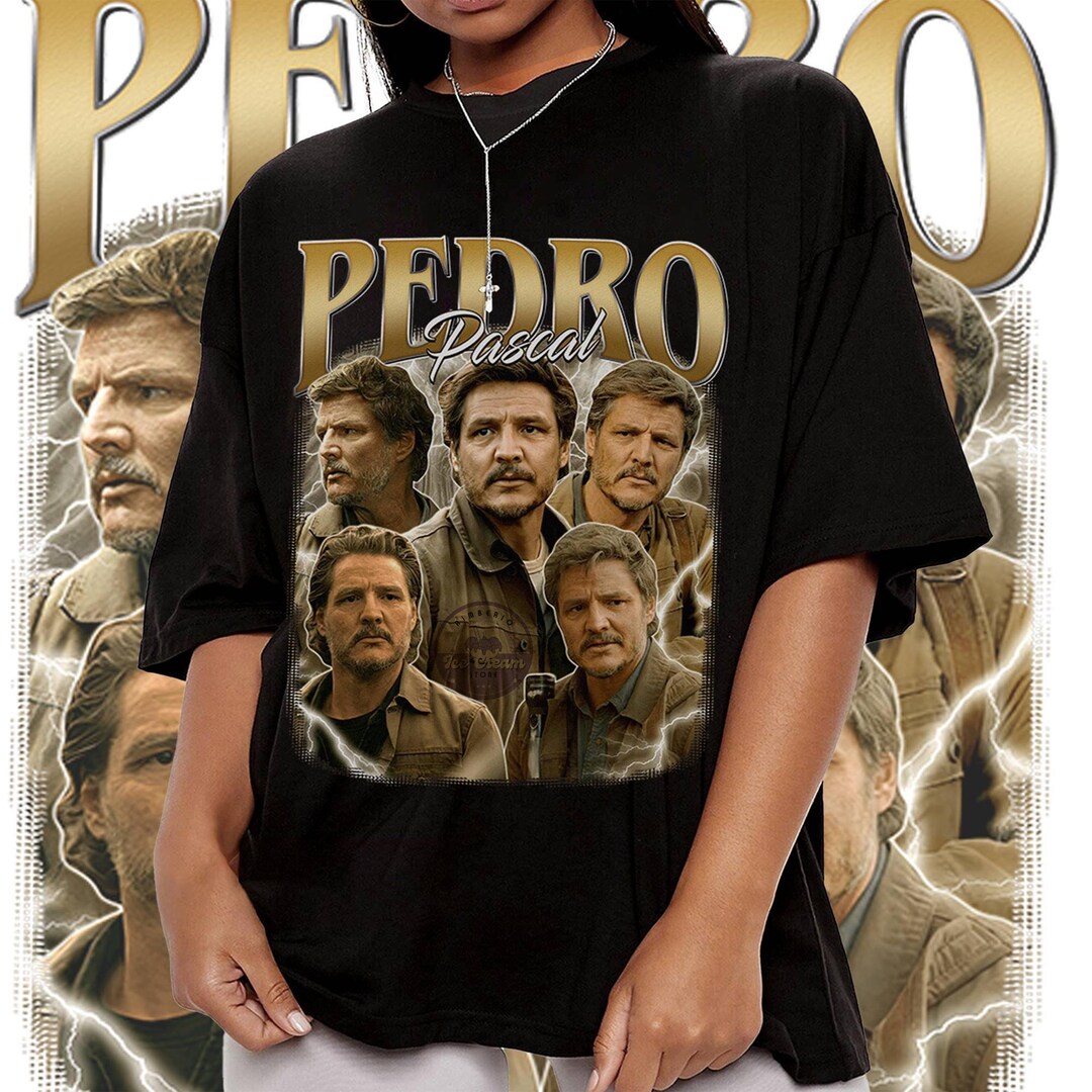 Comfort Colors Pedro Pascal Retro Shirt, Pedro Pascal Homage Shirt ...